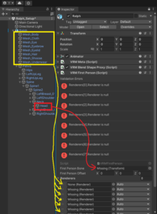 VRMセットアップ① 導入～基本セットアップ - yousk3Dメモ