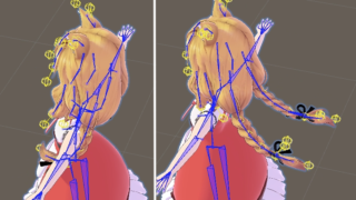 VRMセットアップ③ 揺れもの設定 - yousk3Dメモ
